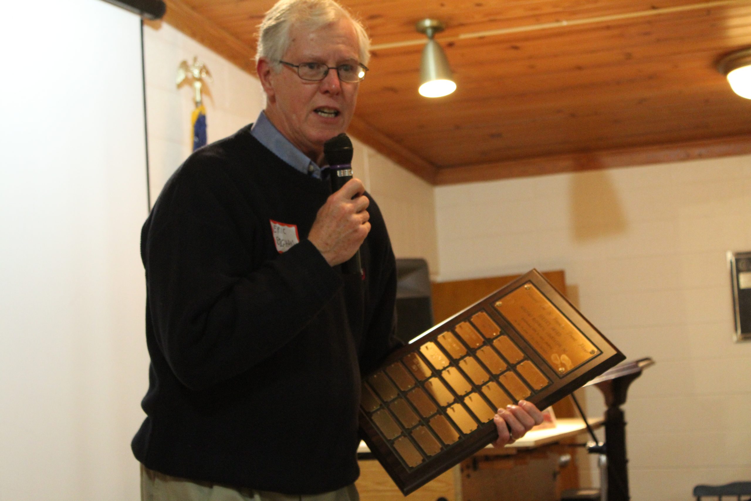 Eric Bigham Volunteer of the Year - Beaufort Historic Site
