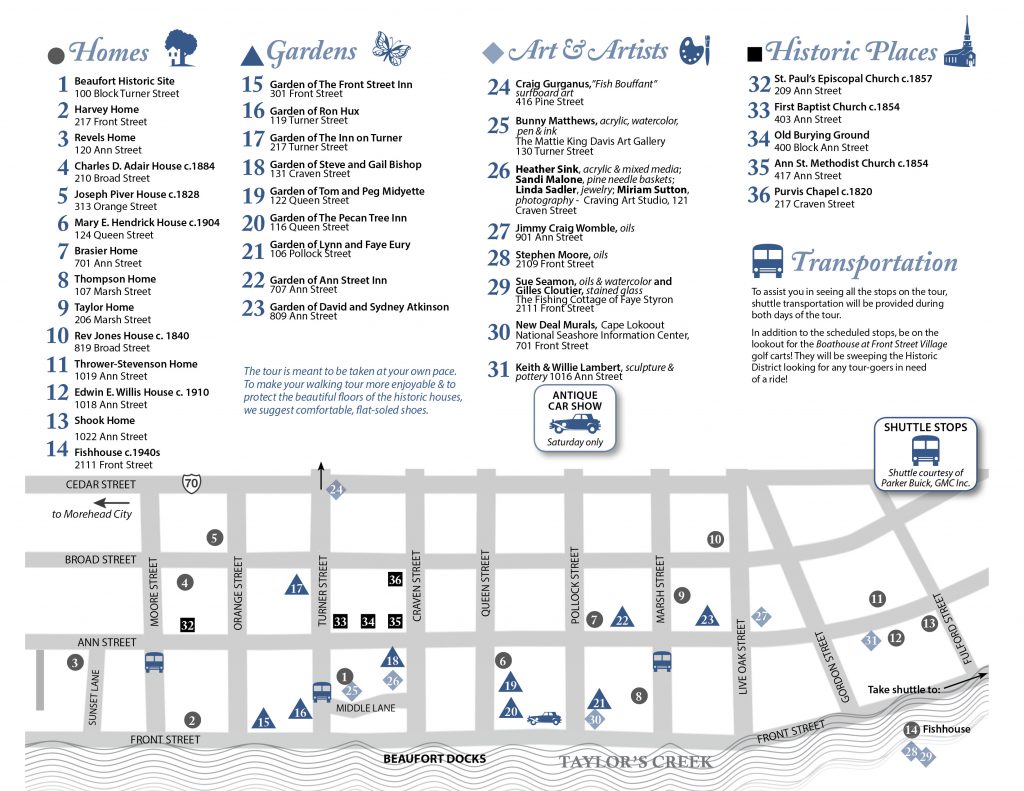 2016 Map Spread_FNL - Beaufort Historic Site